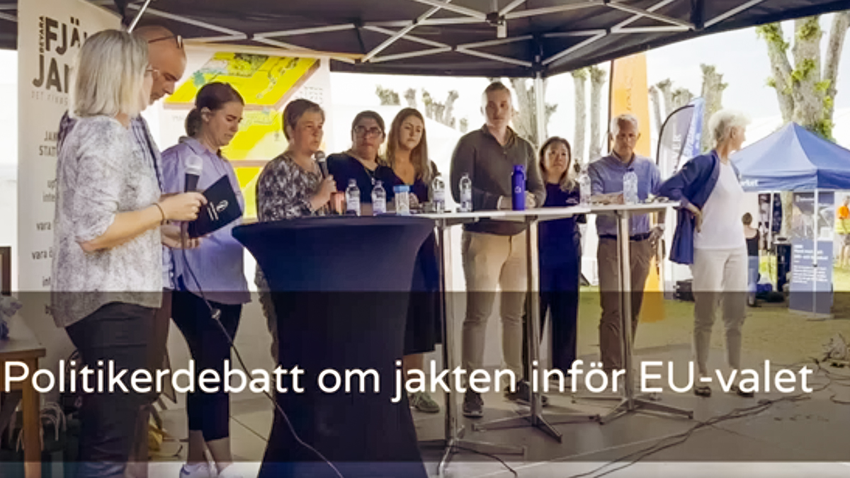 EU-valet 9 juni - viktigt för oss jägare - Svenska Jägareförbundet