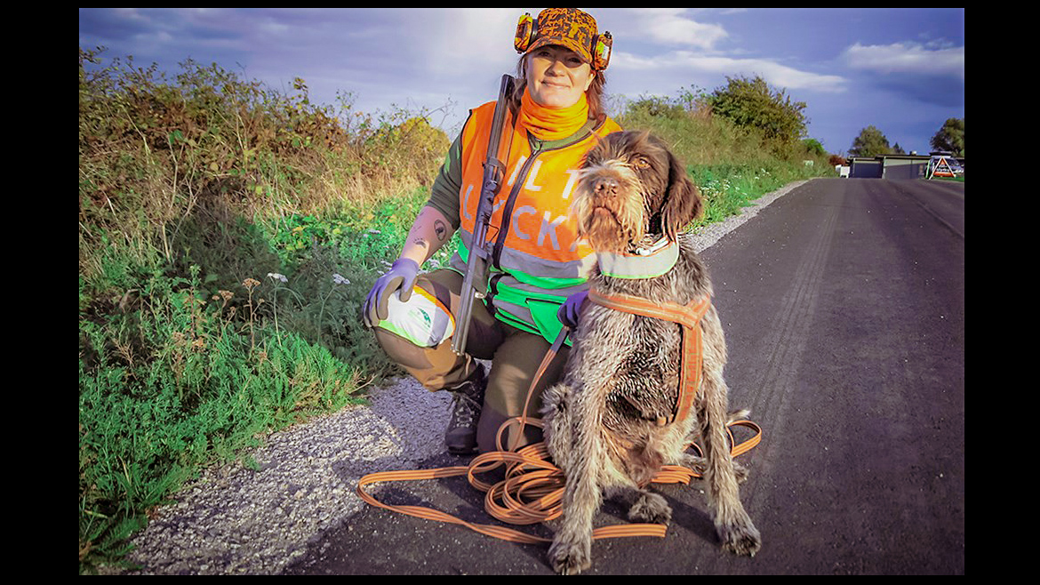 Erica Lindquist - eftersöksjägare på Öland - Svenska Jägareförbundet